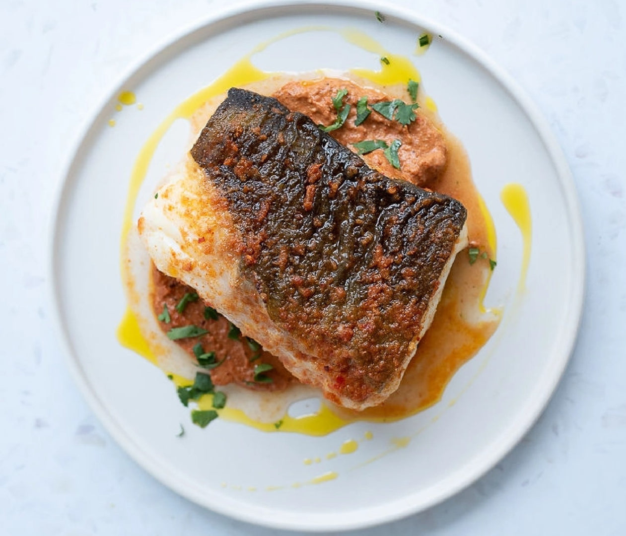 Nduja butter and fish